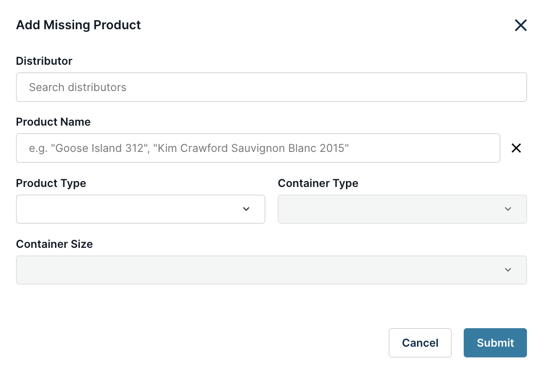 What should I do if a product is missing from Provi?