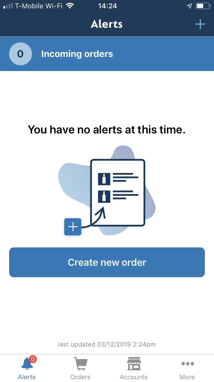 How to use SevenFifty's iOS Order Entry app