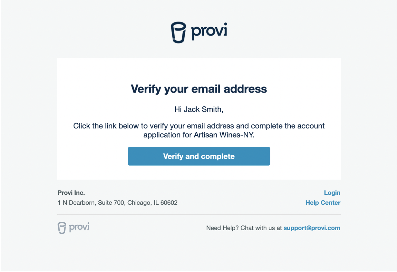 How to apply for a distributor account on Provi