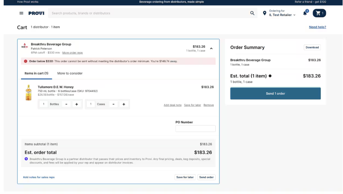 How do I submit an order?