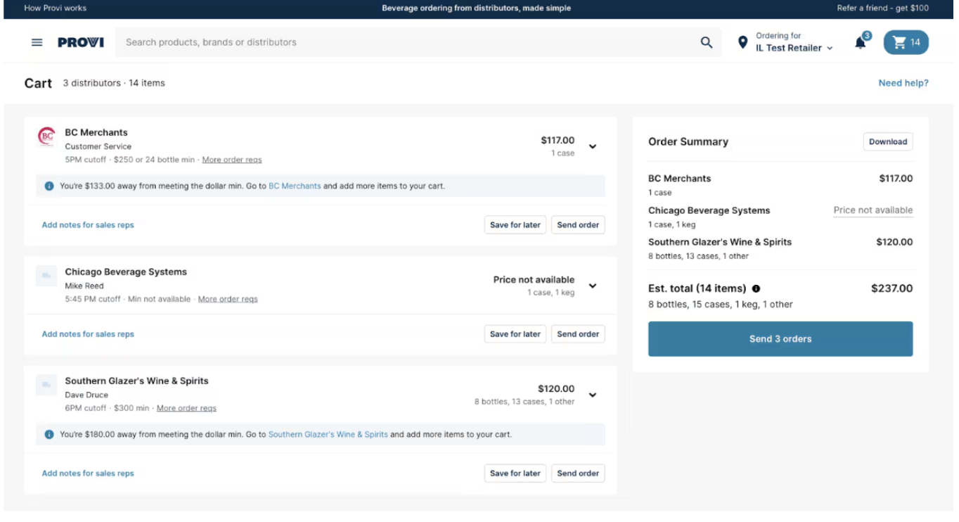 How do I submit an order?