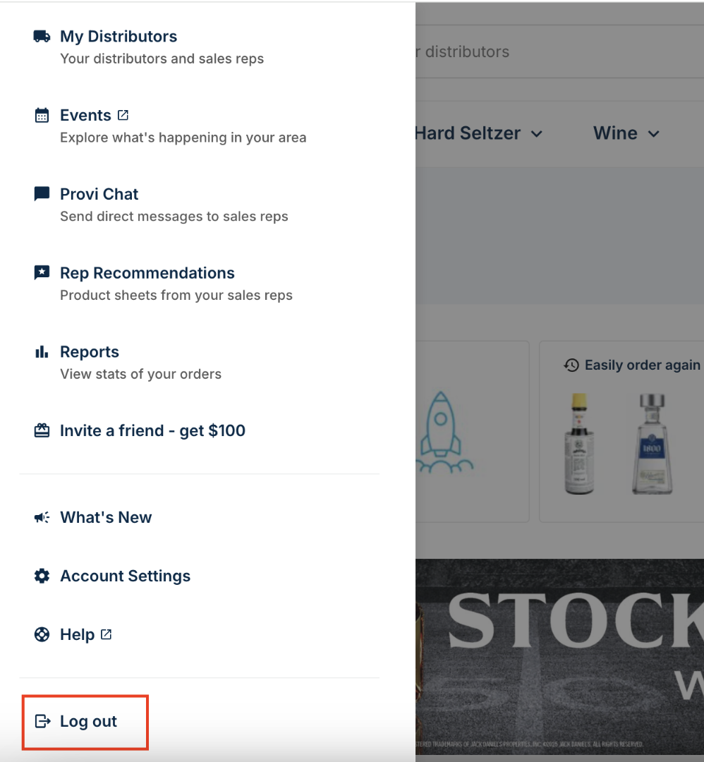 How do I sign up and log in to Provi?